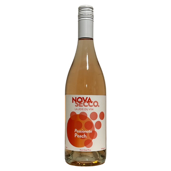 Novasecco Passionate Peach Wine 9%, 750ml Bottle – Bulwark Cider and ...